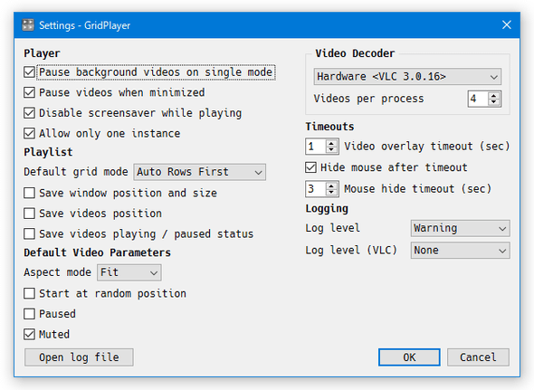 GridPlayer のダウンロードと使い方 - k本的に無料ソフト・フリーソフト