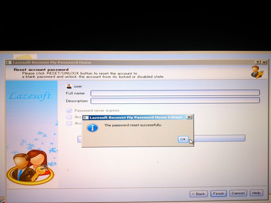 Lazesoft Recover My Password のダウンロードと使い方 - k本的に無料ソフト・フリーソフト