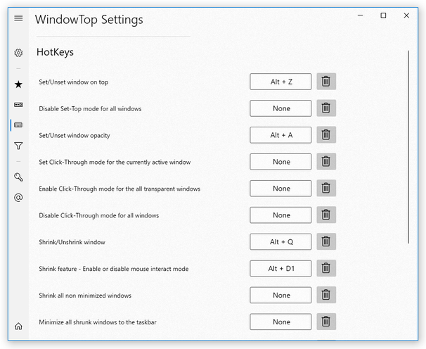 WindowTop のダウンロードと使い方 - k本的に無料ソフト・フリーソフト